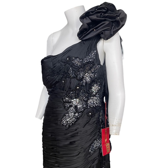 May Queen Couture | Dresses | May Queen Couture Black Sequins Beaded ...